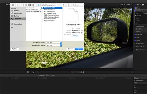 How To Install Luts In Final Cut Pro X Filtergrade