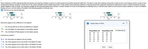 Solved Ramp Metering Is A Traffic Engineering Idea That