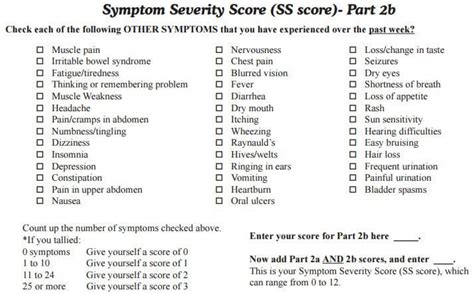 Fibromyalgia Diagnosis Survey