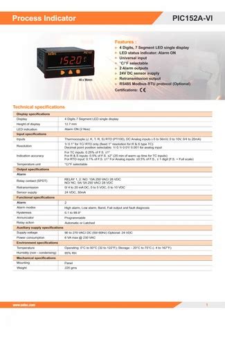 Digital Pic152a Vi Selec Process Indicator At ₹ 2421 In Surat Id 2855575553491