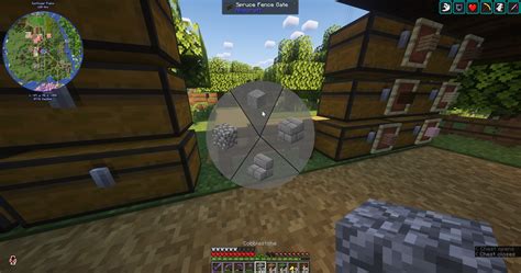 I Cant Find The Mod That Lets You Choose Different Blocks Out Of Your Inventory I Seen It On A
