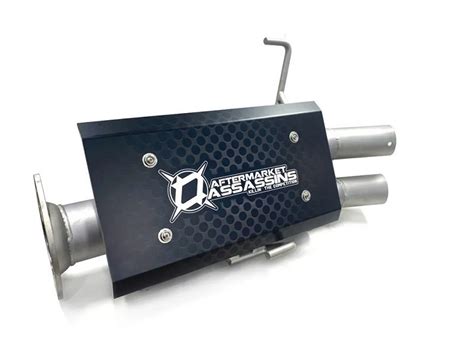 Polaris Rzr Pro R 4 Cylinder Stainless Slip On Exhaust By Aftermarket Assassins 110 1013