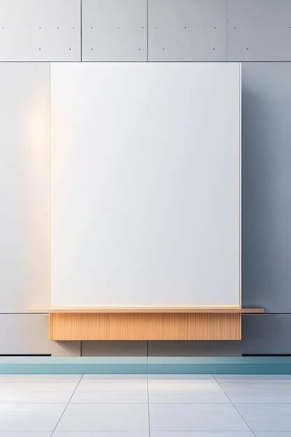 Premium AI Image Empty Blank Mock Up Label Or Bannerai Generated