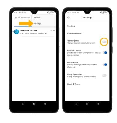 TCL 30 Z 4188R Set Up Voicemail AT T