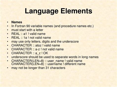 Ppt Fortran 90 Programming Powerpoint Presentation Free Download Id1027343