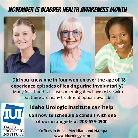 Idahourologicinstitute Bladderhealthawareness Idaho Urologic Institute