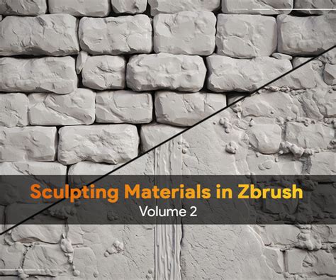 Artstation Sculpting Tileable Materials In Zbrush Volume 2 Tutorial Course Tutorials