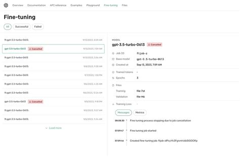 Model Fine Tuning Gets A UI Community OpenAI Developer Forum