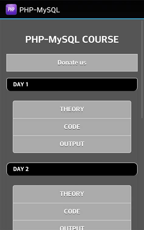 Php And Mysql In 5 Days Special Apk For Android Download