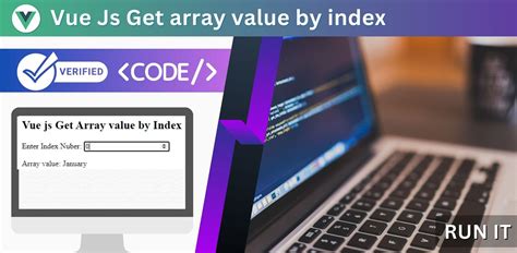 Get Array Item Value By Index In Vue JS