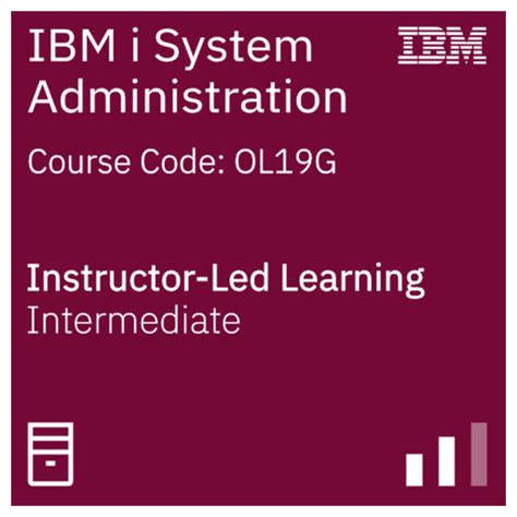 Ibm I System Administration Code Ol19g Credly