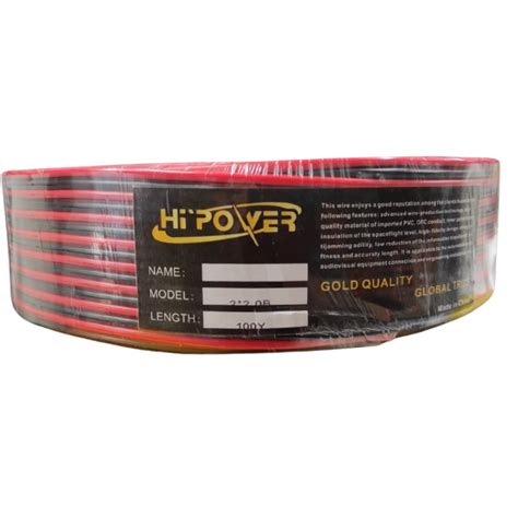 Speaker Cable Red Black Bilal Electronics