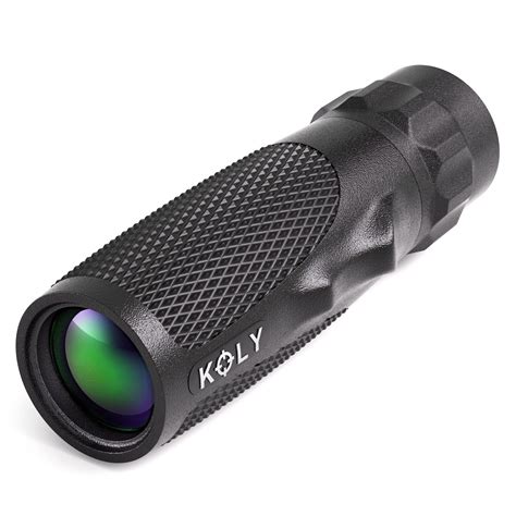 Koly Bak 4 Prism 10x25 Monocular Compact Weather Resistant Scope For Bird Watching Hiking