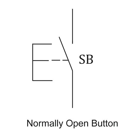 normally open pushbutton switch schematic normally open tactile push