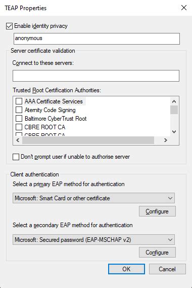 Solved Windows Machine Use Eap Tls And Then Peap During Roaming Cisco