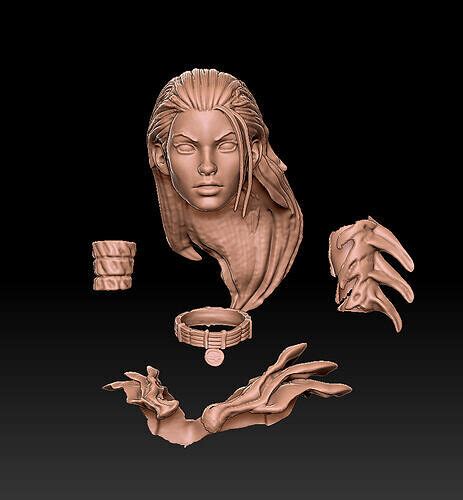Fathom Custom Figure Addons 3d Model 3d Printable Cgtrader