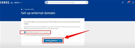 Ionos Nameservers How To Point A Domain To Ionos