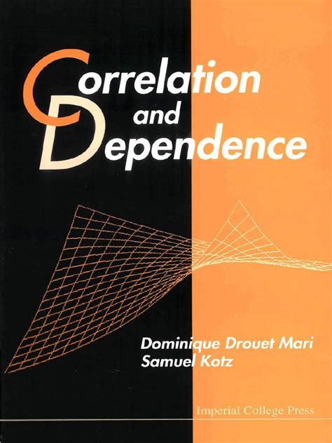 Kotz Correlation And Dependence Pdf Statistics Statistical Theory