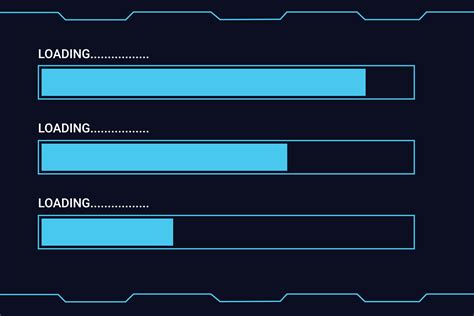 Set Of Vector Loading Icons Loading Bar Progress Icon Download