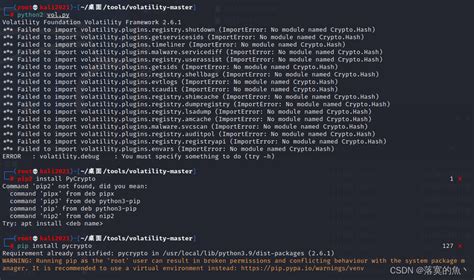 Volatility2安装使用以及ctf比赛题目（复现） Csdn博客
