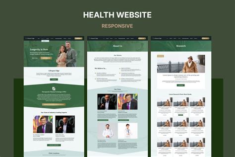 Health Responsive Website By Sarwar On Dribbble
