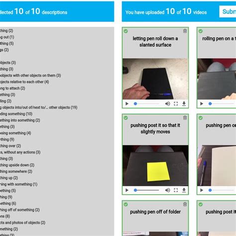 An Example Of The Upload Interface After Uploading Videos And Entering Download Scientific
