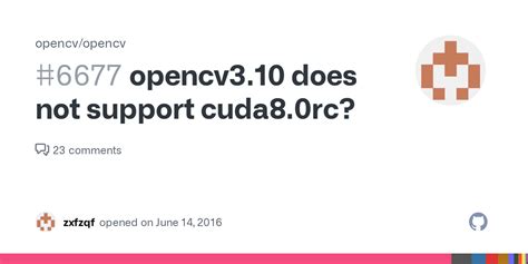 Opencv Does Not Support Cuda Rc Issue Opencv Opencv Github