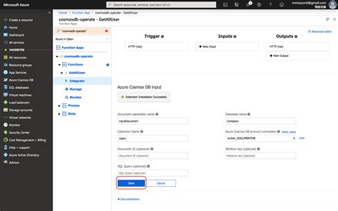 Nodejs 】透過 Azure Functions 探索 Azure Cosmos Db 使用 Windows Os And Web Ui