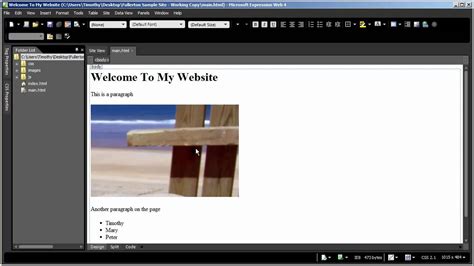 Expression Web 4 Tutorial