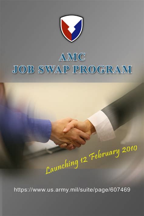 Army Materiel Command Launches Job Swap Program Article The United States Army