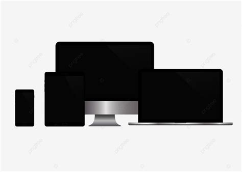 Computer Laptop Tablet Vector Design Images Realistic Vector Laptop Computer Tablet Blank