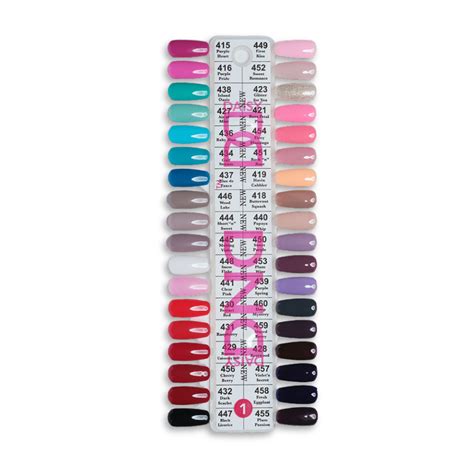 Dnd Color Swatches Dnd Gel