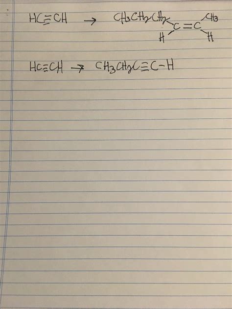 Solved HC CH CHACH CHxc c CH3 C H H HCACH CH₂ CH₂C C H Chegg com