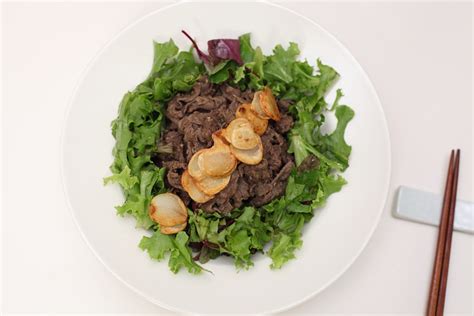 맛있는 소불고기 샐러드