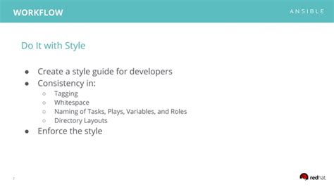 Ansible Best Practices Ppt
