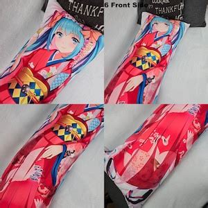 Hatsune Miku Body Pillow Dakimakura 2 Way Tricot Peach Skin 50x150cm