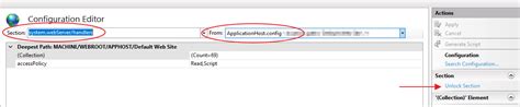 telerik web forms error 500 19 config error this configuration