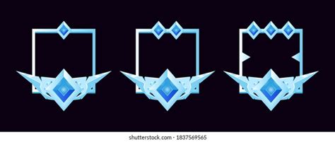 Set Gui Border Avatar Other Grade Stock Vector Royalty Free Set Gui Border Avatar Other Grade Stock Vector Royalty Free