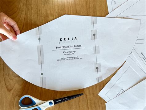 Witch Hat Template