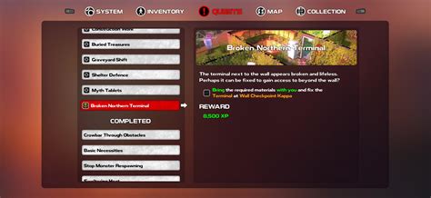 Broken Terminal Quest Help Rdysmantle
