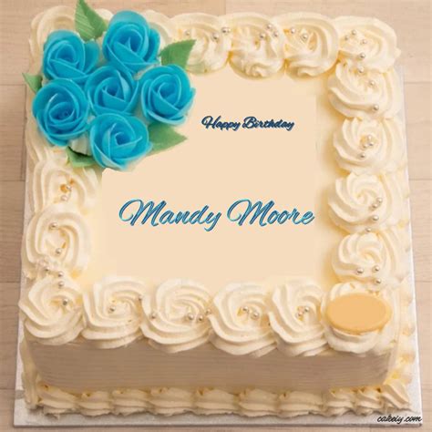 🎂 Happy Birthday Mandy Moore Cakes 🍰 Instant Free Download Cakeiy