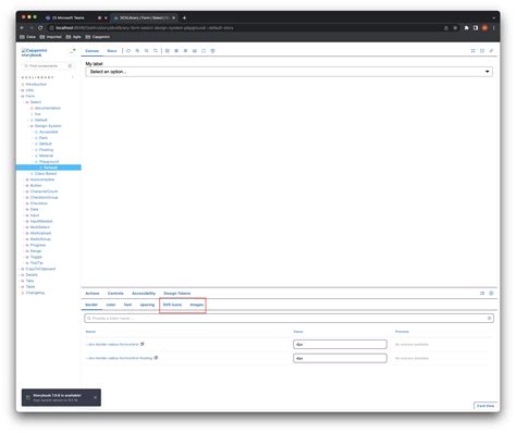 Storybook Hide The Sections Not Needed · Issue 465 · Capgeminidcx React Library · Github