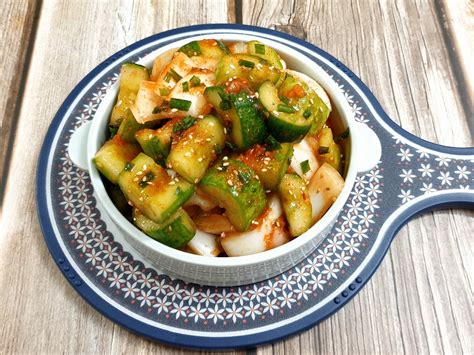 상큼한 오이깍두기 오이김치 오이무침 만들기 반찬 밑반찬