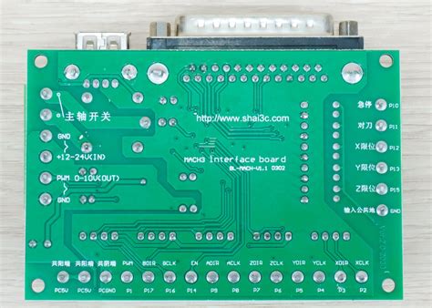 Axis CNC Breakout Board Interface for MACH USB cable M ZoneMaker จำหนายอปกรณ D
