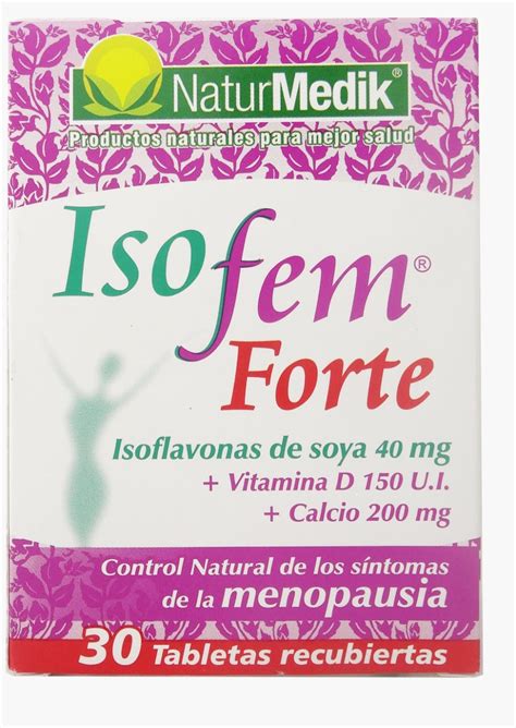 Isofem Forte 30 Tabletas Ago Uno A Droguerias