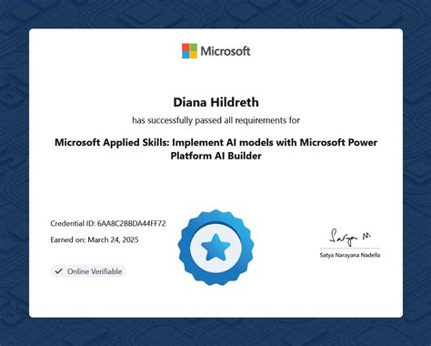 Im Happy To Share That Ive Obtained A New Credential Pl 7004 Microsoft Applied Skills