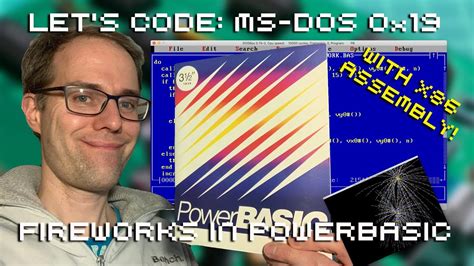 Lets Code Ms Dos 0x19 Fireworks In Powerbasic With Assembler Youtube
