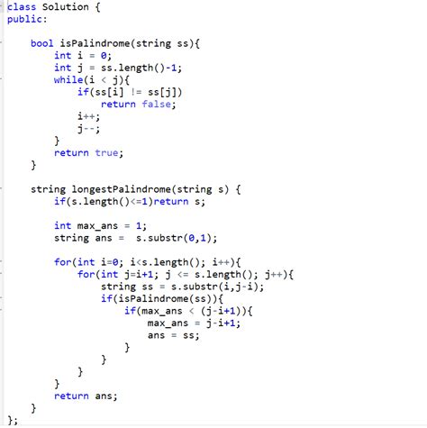 day 1 of leetcode problem longest palindromic substring… by