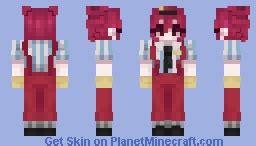 Mesmerizer Miku Minecraft Skin