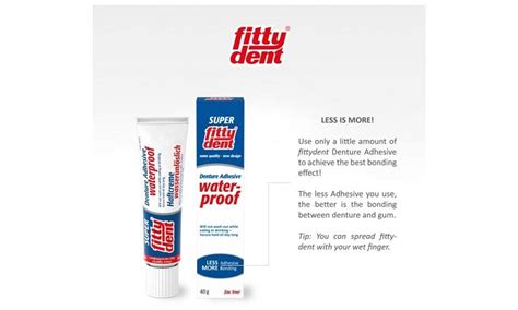 NHG Pharmacy Online-Fittydent Denture Adhesive 40g